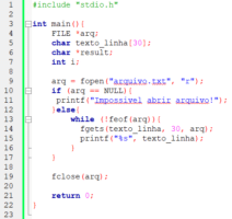 Arquivo txt linguagem C | Manutenção: Ler e Gravar texto - Luis ...